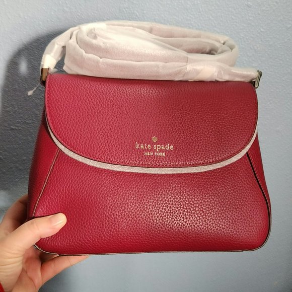 kate spade | Bags | Kate Spade Dark Raspberry Crossbody Purse Nwt ...